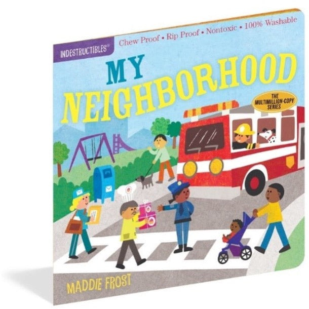 Libro Indestructible "My Neighborhood" – Mellow The Baby Brand
