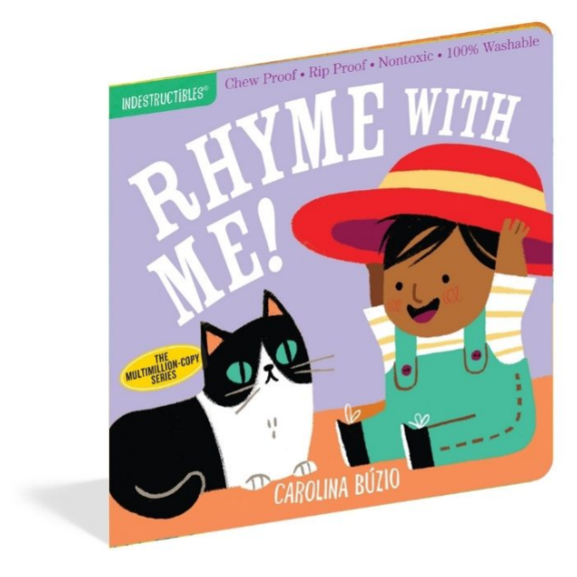 Libro Indestructible "Rhyme with me" – Mellow The Baby Brand